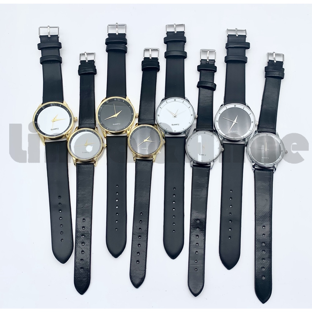 Jual Jam Tangan Romawi Pria Dan Wanita Casual Analog Quartz Strap Pu ...