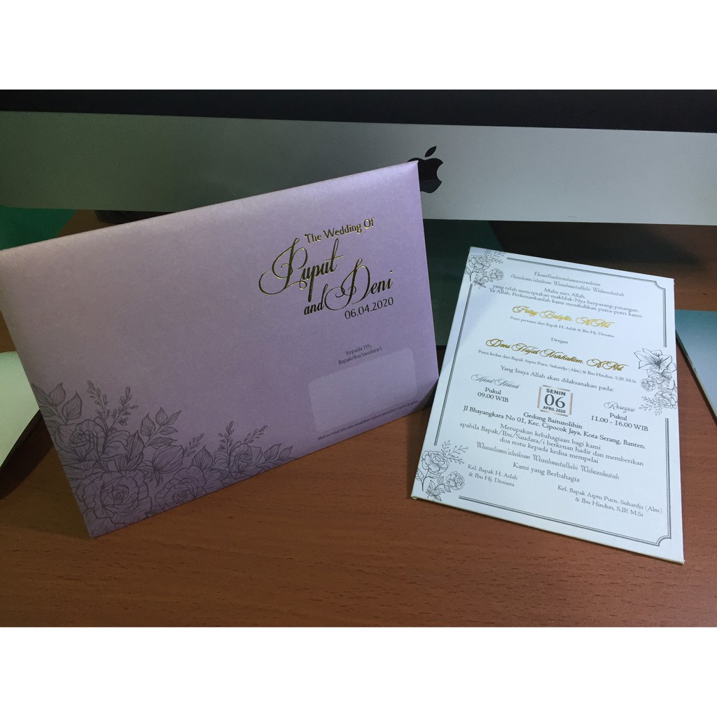 Jual Undangan Pernikahan Hard Cover Landscape | Shopee Indonesia