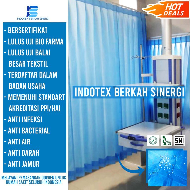 Jual TIRAI GORDEN RUMAH SAKIT BAHAN SEMI FULL PLASTIK PVC BERKUALITAS ...
