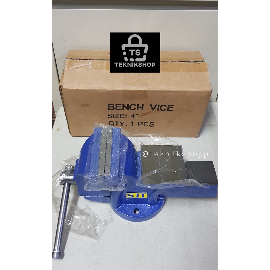 Jual BAIS MEJA 4" SJT / CATOK PARON 4 INCI / BENCH VICE 4 INCH / BENCH ...