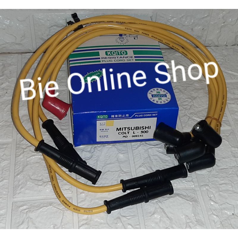 Jual KABEL BUSI MITSUBISHI L300 BENSIN / GALANT / LANCER KUNING ...