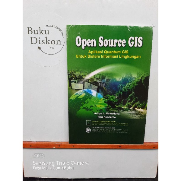 Jual Buku Origional Open Source GIS Aplikasi Quantum GIS Untuk Sistem ...