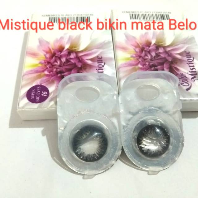 Jual Softlens Mistique Living Color Normal Bikin Mata Belo Big Eyez