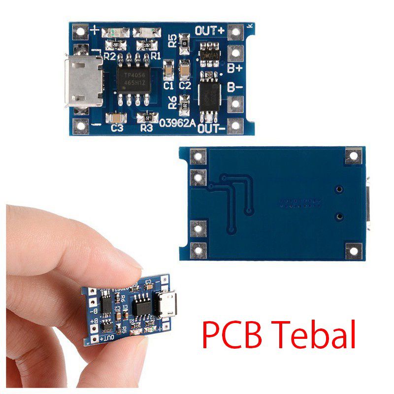 Jual Modul charger TP 4056 type micro usb | Shopee Indonesia