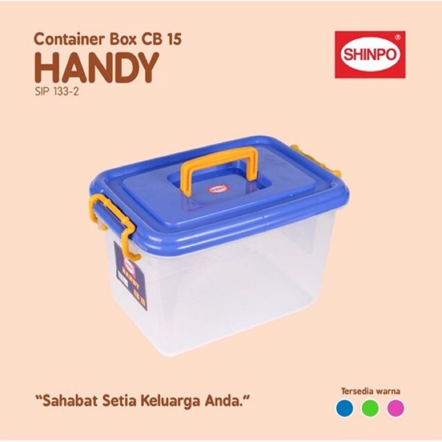 Jual Shinpo-Container Box CB 15 Liter / Box Container / Box Serbaguna ...