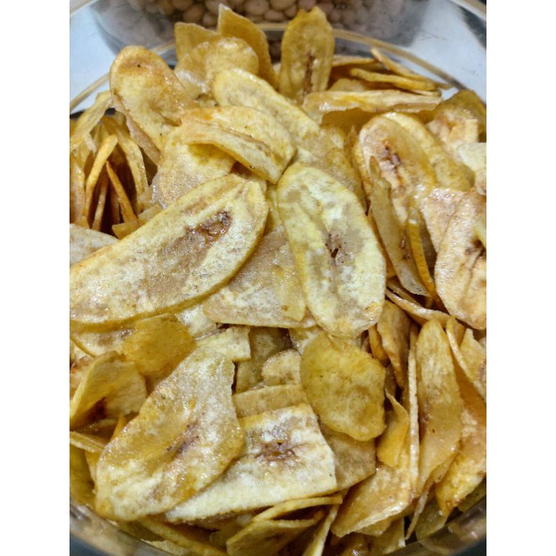 Jual Keripik Pisang Madu Bentuk Bulat Lonjong | Shopee Indonesia