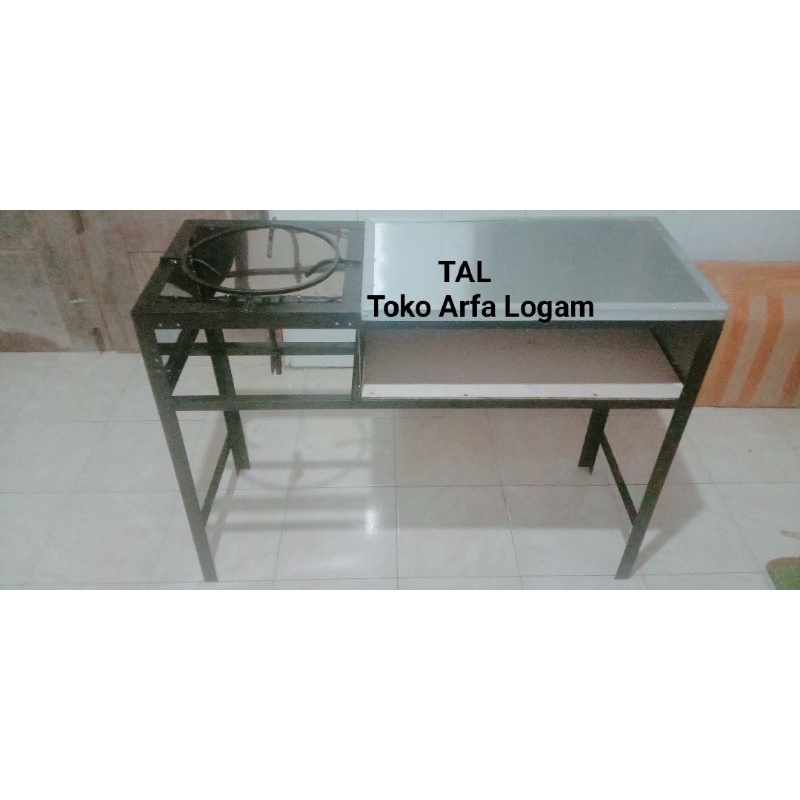 Jual Table stove / Kitchen meja tungku nasgor meja rakitan | Shopee ...