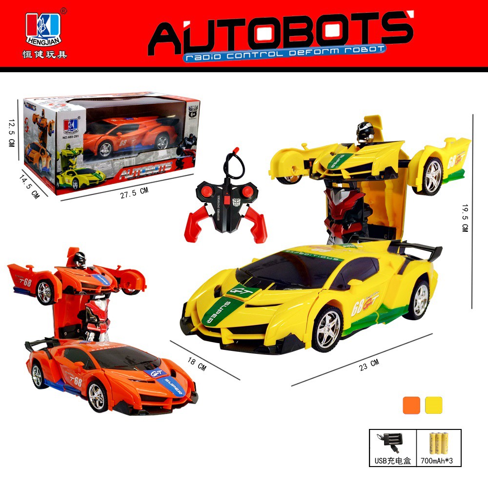 Jual DOUBLE GREAT MAINAN MOBIL ROBOT TRANSFORM BERUBAH BENTUK MOBIL ...