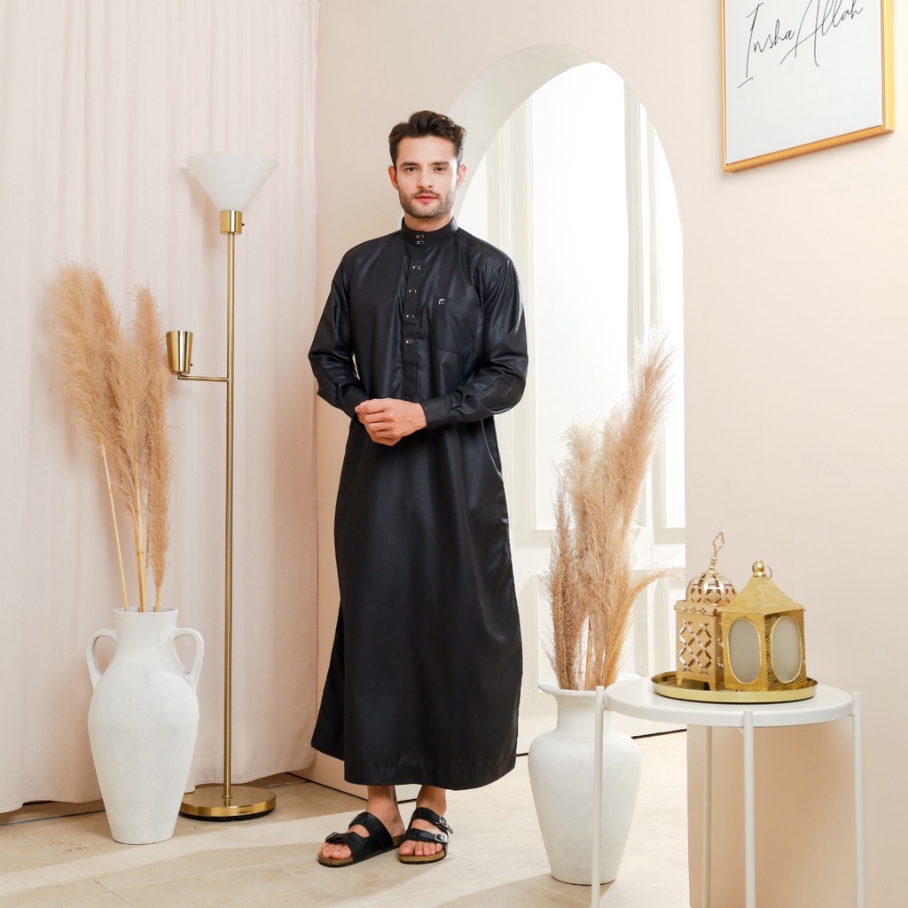 Jual Jubah Gamis Pria Muslim President Maher Zain Series | Shopee Indonesia
