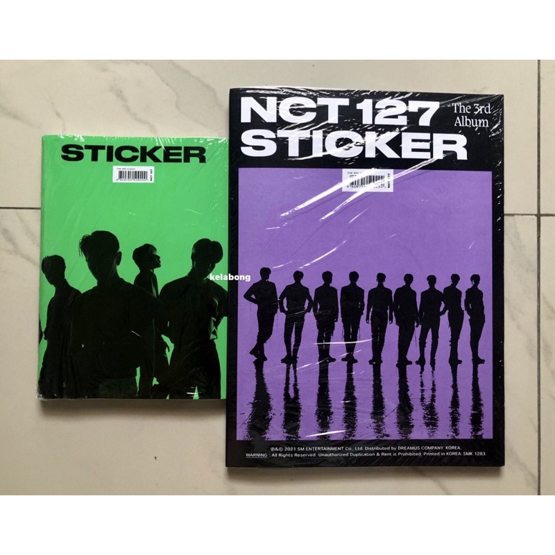 Jual [READY] Album NCT127 Sticker Sticky Seoul ver. SEALED | Shopee ...