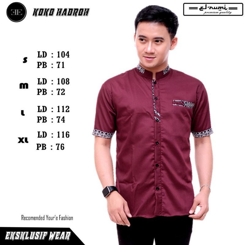 Jual Baju Koko Modern | Shopee Indonesia