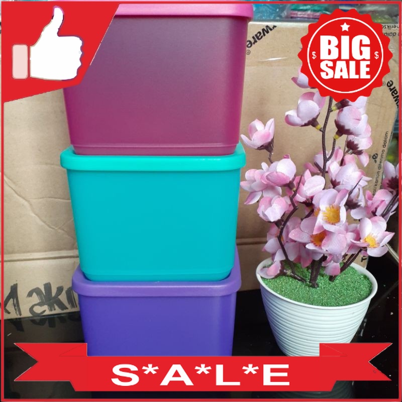 Jual Tupperware Medium Tropical Fiesta medium summer Tupperware ...