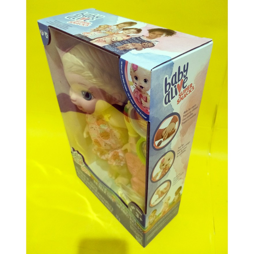 Jual Baby Alive Super Snacks Snackin' Lily Original | Shopee Indonesia