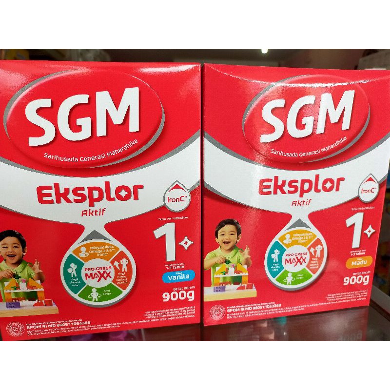 Jual SGM Explore 1 plus madu/vanilla 900gr | Shopee Indonesia