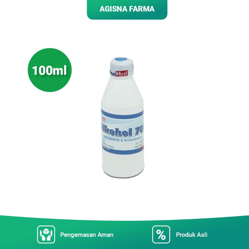 Jual Alkohol 70% 100ml | Shopee Indonesia