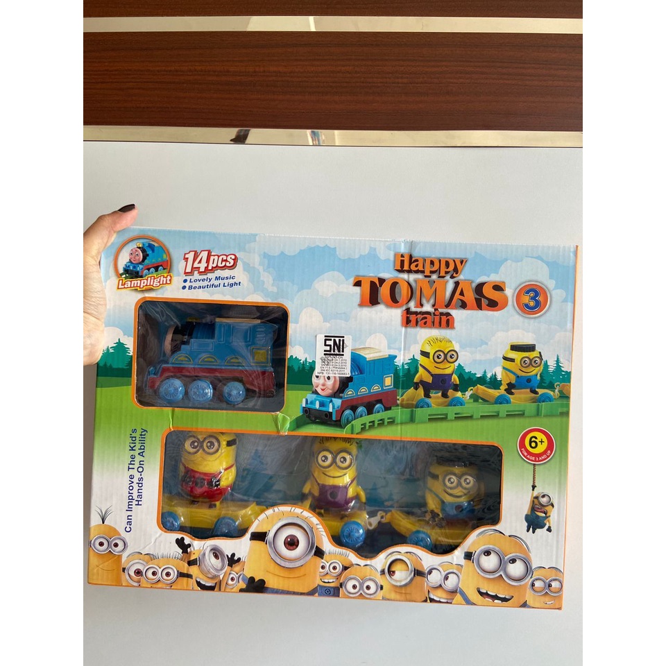 Jual Happy thomas train karakter minion | Shopee Indonesia