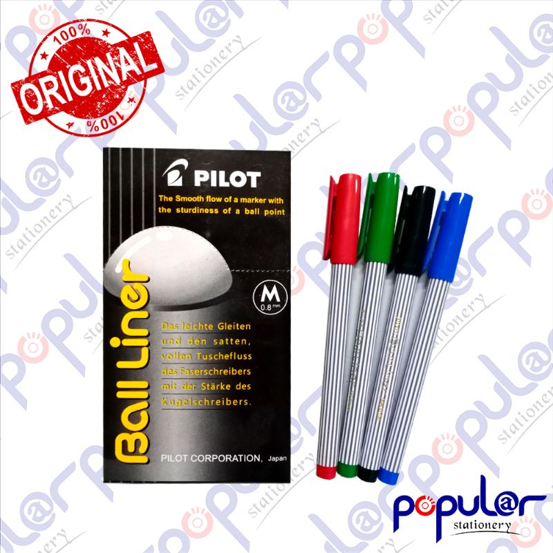Jual Bolpoint Pilot Ball Liner | Shopee Indonesia
