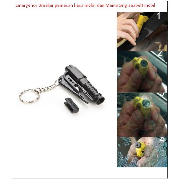 Jual Emergency Breaker pemecah kaca mobil dan Memotong seabelt mobil ...