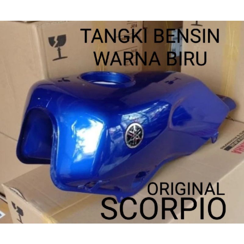 Jual TANGKI BENSIN SCORPIO ORIGINAL WARNA BIRU ORIGINAL | Shopee Indonesia