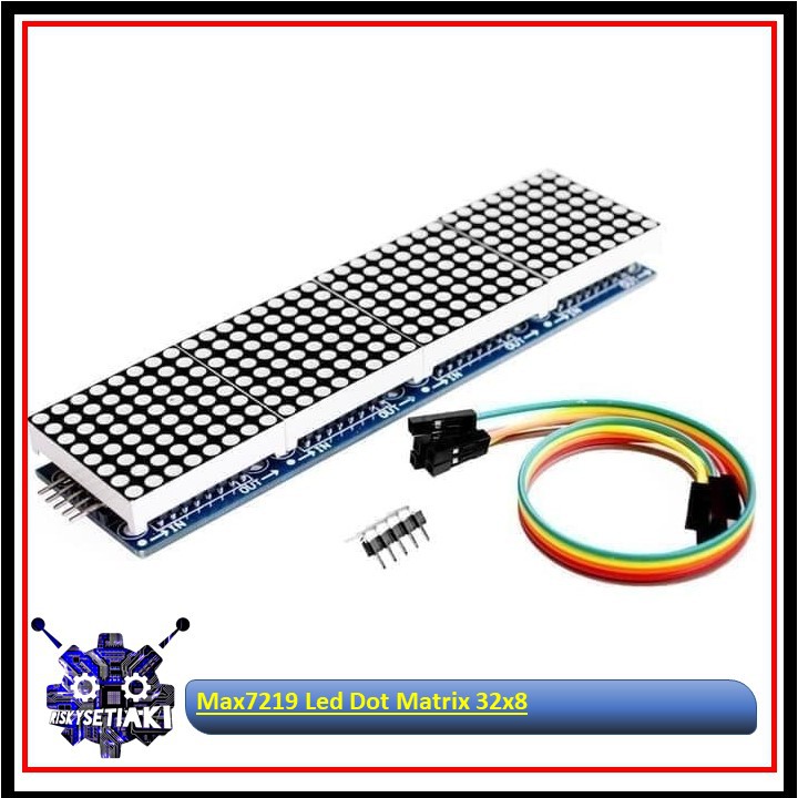 Jual Max7219 Led Dot Matrix 32x8 Display Module For Arduino max 7219 ...