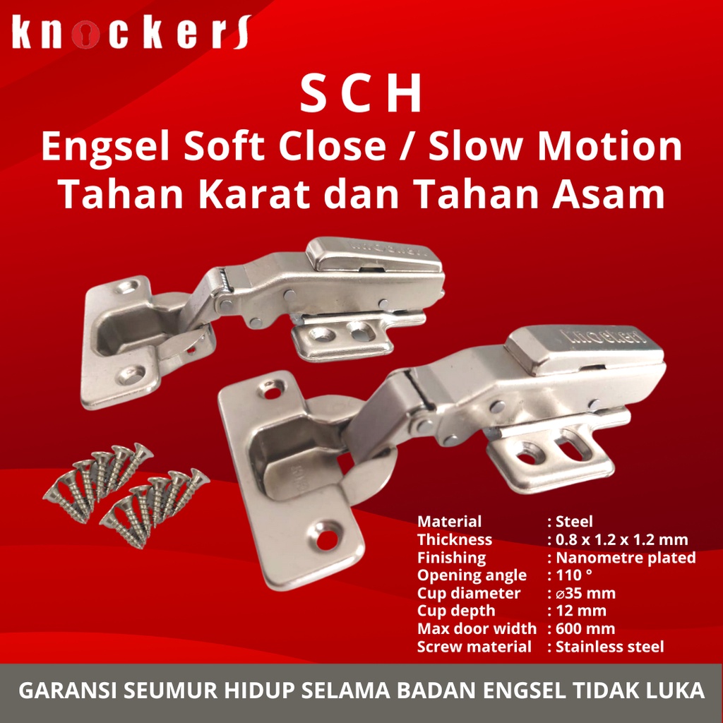 Jual Knockers Engsel Kayu Tahan Karat SCH | Shopee Indonesia