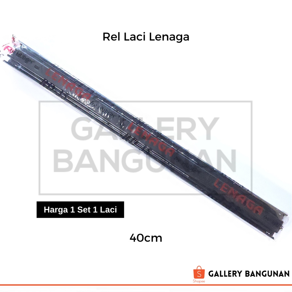 Jual (40cm) Rel Laci Lenaga dari Huben Sliding Lemari Dorong Tarik ...