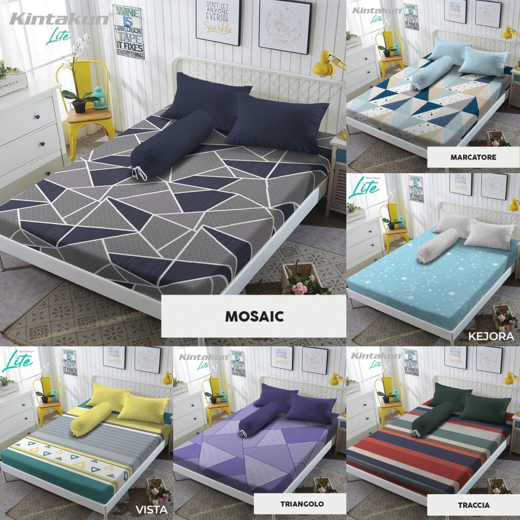 Jual Kintakun - Sprei 160/180 Queen King Motif Mozaic Mosaic Marcatore ...
