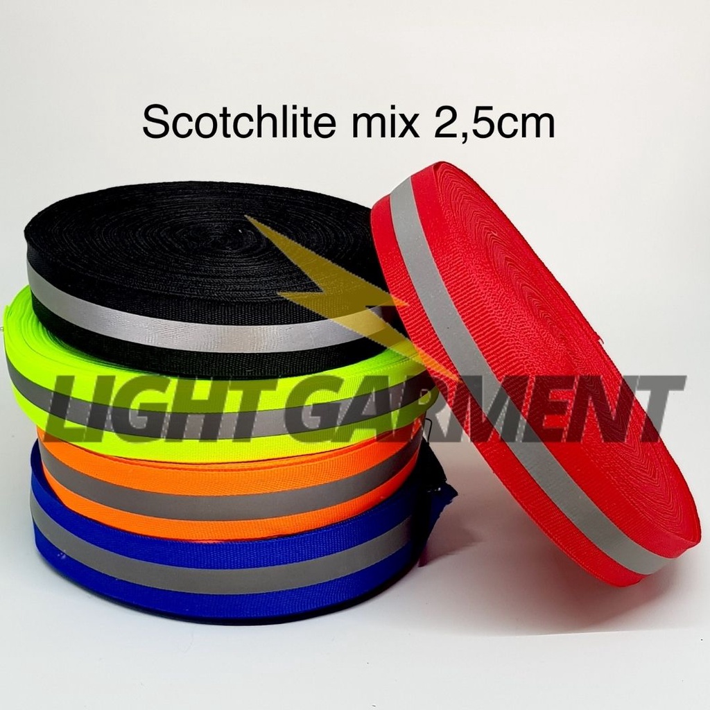 Jual Pita Scotlight GRADE A Kombinasi Warna / Scotchlite Skotlet ...