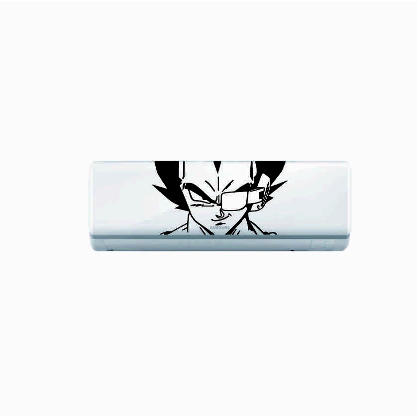 Jual sticker dragon ball vegeta air conditioner decal | Shopee Indonesia