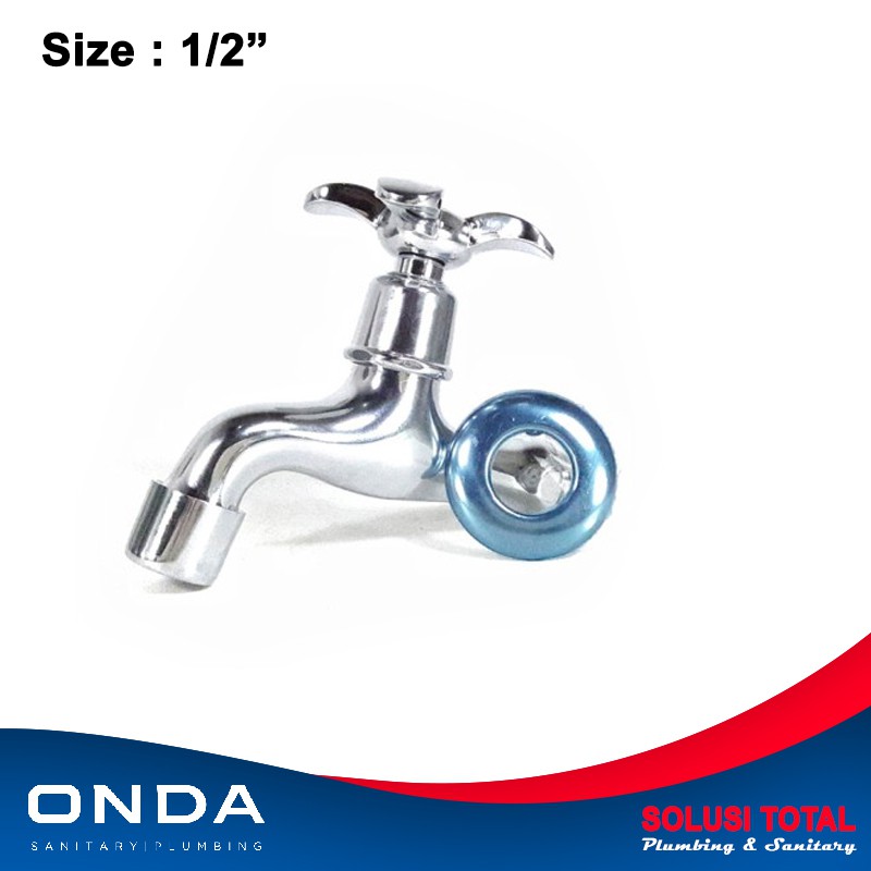 Jual Kran ONDA A 804 MH 1/2" keran air cuci tangan wastafel baling putar | Shopee Indonesia