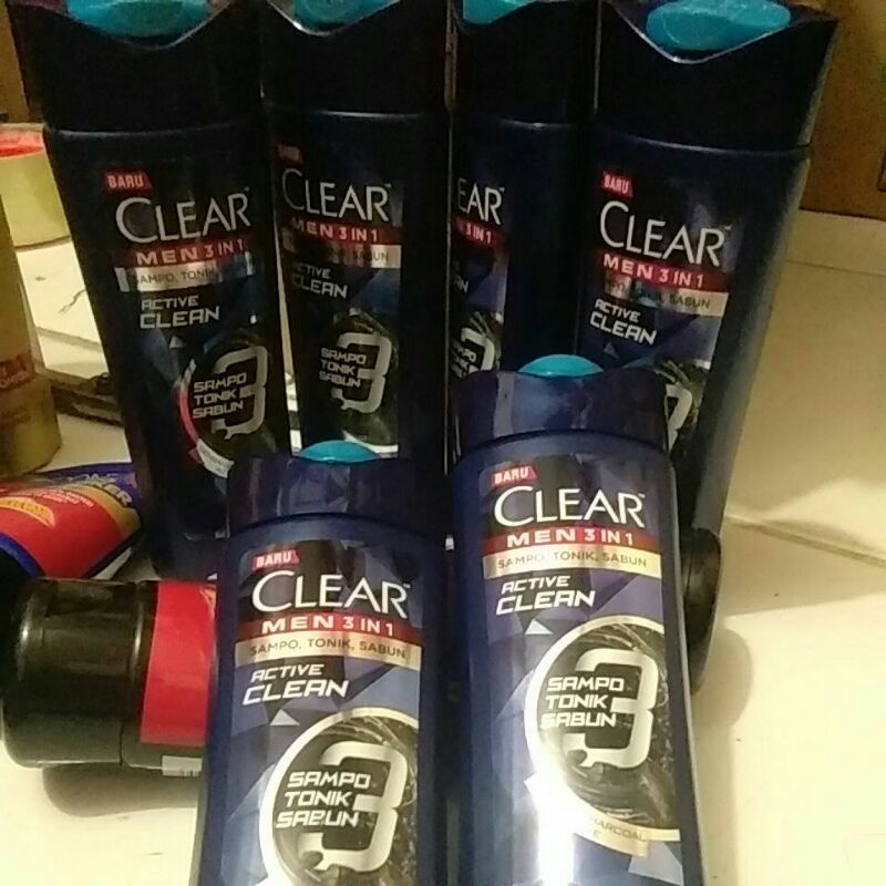 Jual SAMPO CLEAR MEN 3 IN 1, 160ml | Shopee Indonesia