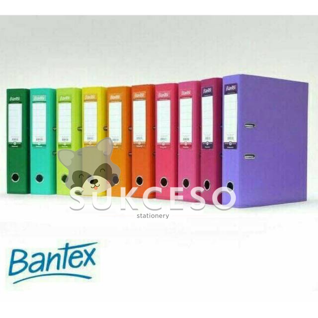 Jual Bantex Ordner Folio F4 70mm 1465V 7cm Varian Warna Ordner Folio ...
