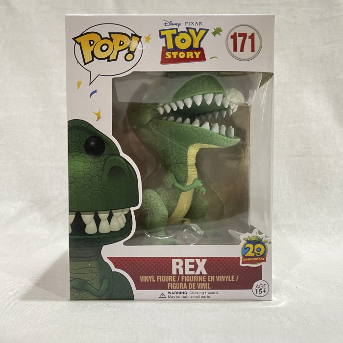 Jual FUNKOPOP FUNKO POP TOY STORY 171 REX FUNKO | Shopee Indonesia