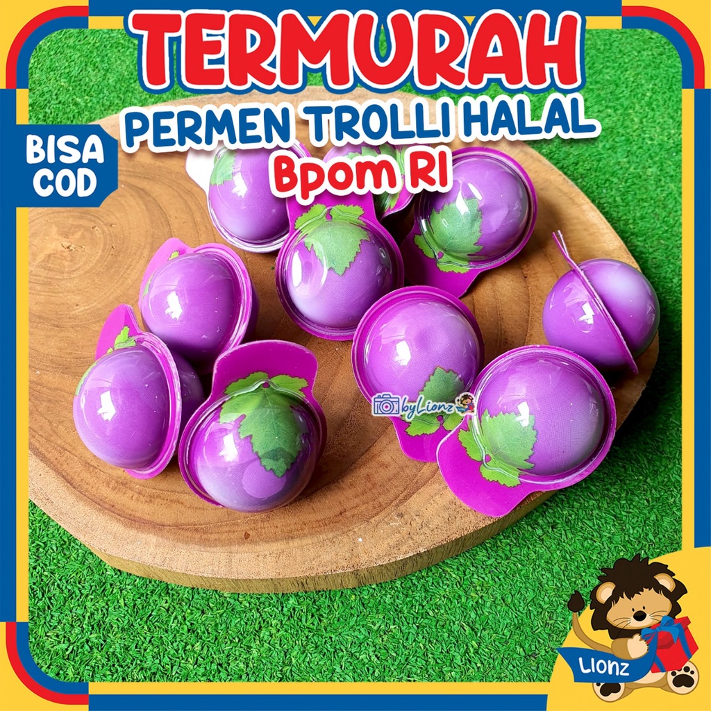 Jual Permen halal trolli planet gummy isi selai / permen viral halal ...