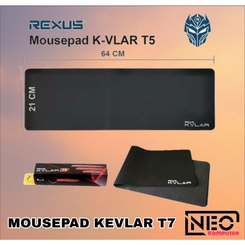 Jual REXUS MOUSEPAD KVLAR T5 | Shopee Indonesia