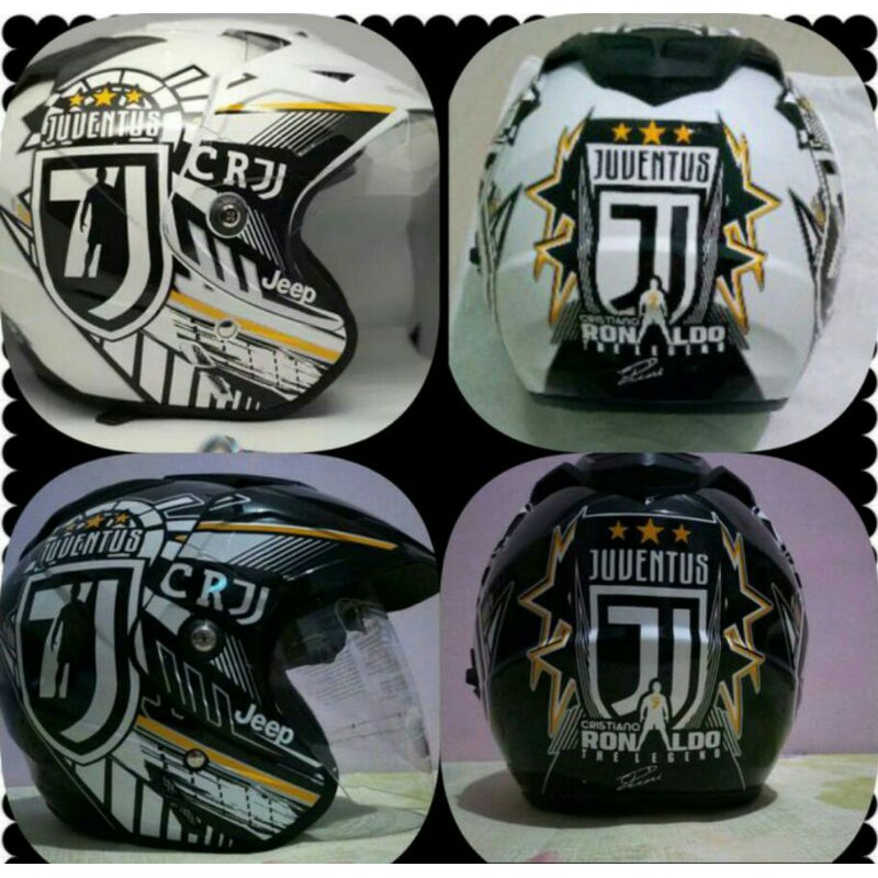 Jual Helm motor Juventus | Shopee Indonesia