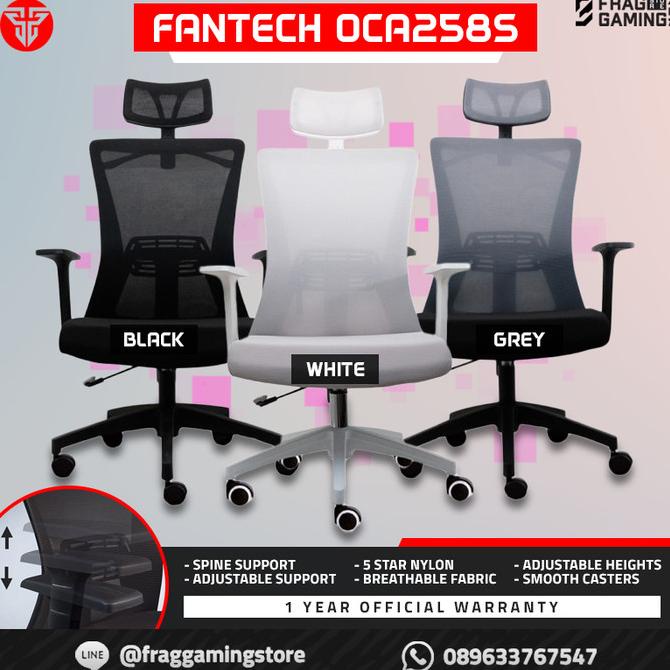 Jual ada Fantech OCA258s OC-A258s OCA 258-S Kursi Kantor Premium Office ...
