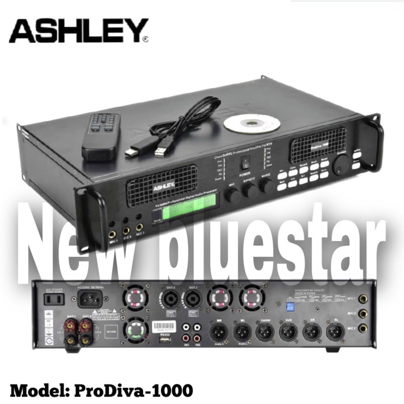 Jual Amplifier Digital Ashley Prodiva 1000 Original Processor Ashley ...