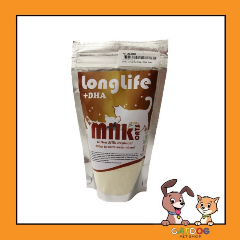 Jual Susu Longlife Kitten Milk Replacer 200gr | Shopee Indonesia