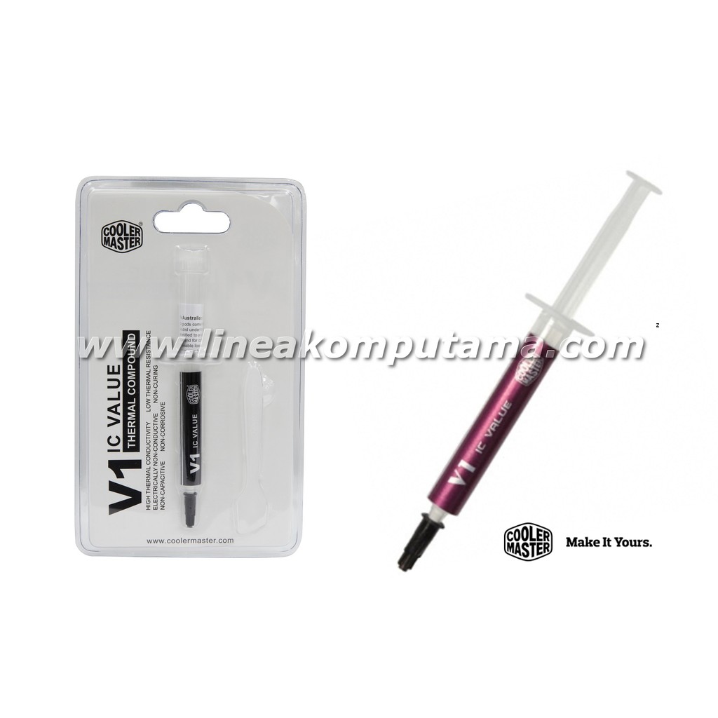 Jual Cooler Master IC Value V1 Thermal Compound | Thermal Paste ...