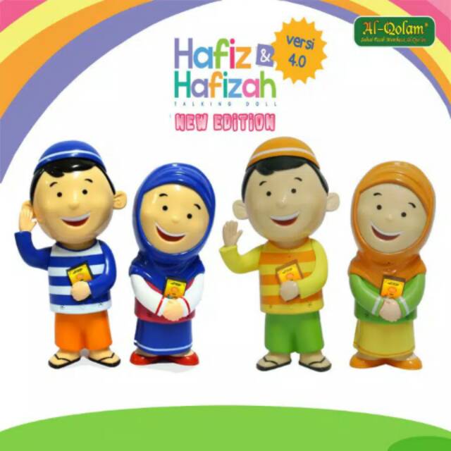 Jual Hafiz Hafizah talking doll al qolam | Shopee Indonesia