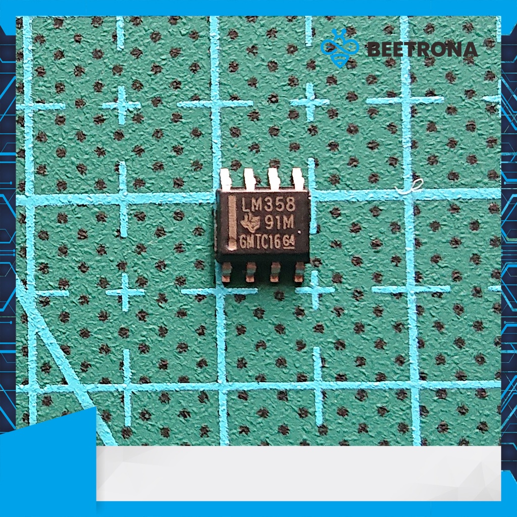 Jual IC LM358 OP AMP SMD SOP-8 LM358M LM358DT LM358DR | Shopee Indonesia
