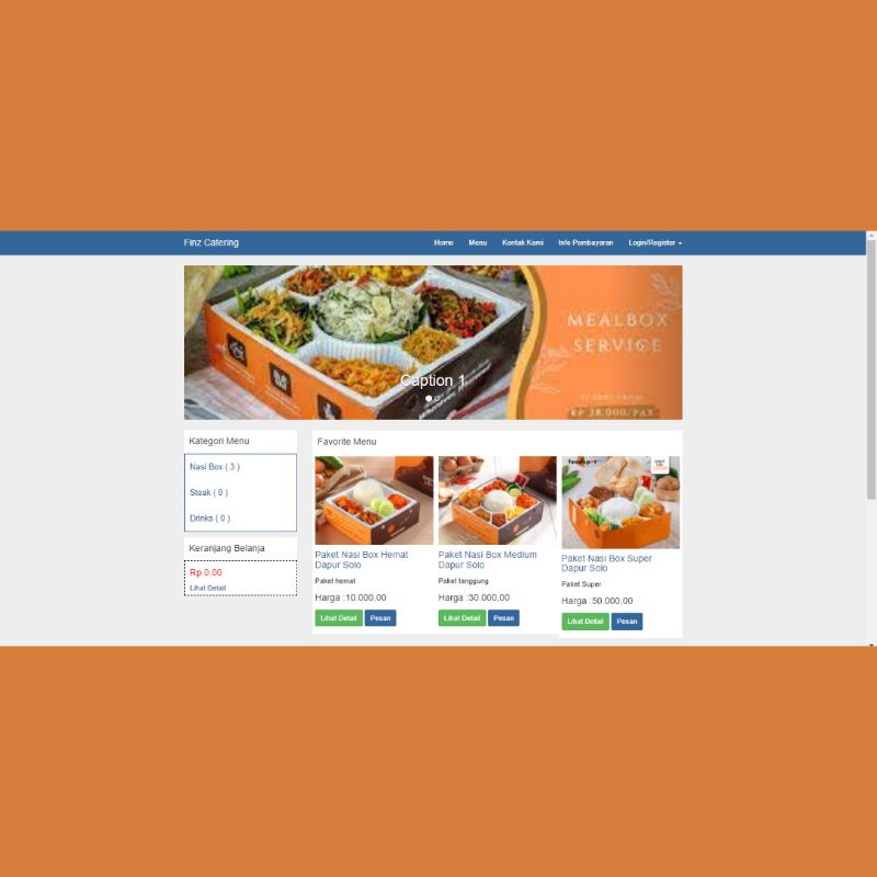 Jual Source Code Aplikasi Web Catering | Shopee Indonesia Jual Source Code Aplikasi Web Catering | Shopee Indonesia