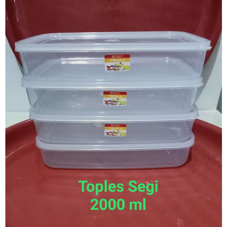 Jual Toples Segi/ Kotak Plastik | Shopee Indonesia