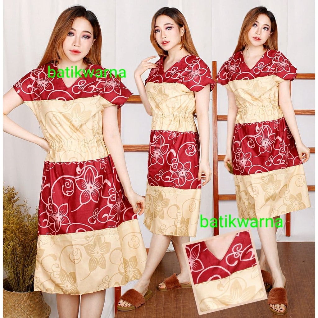 Jual Daster Dress Manohara Viral Bali Batik | Shopee Indonesia