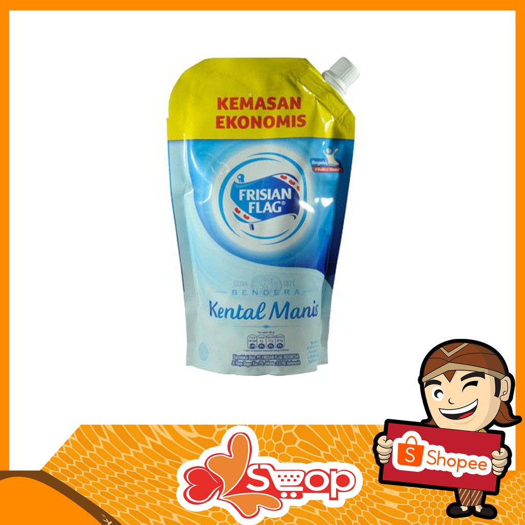 Jual SUSU BENDERA SKM 545GR POUCH | Shopee Indonesia