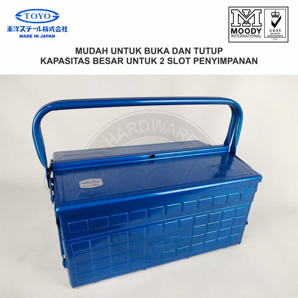 Jual TOYO Tool Box Plat GL410 2 Susun Made In Japan | Shopee Indonesia
