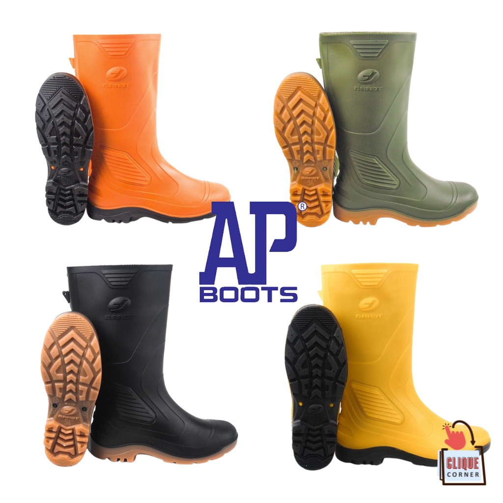 Jual AP BOOTS ECO 3 Sepatu Boot Karet Panjang Original | Shopee Indonesia