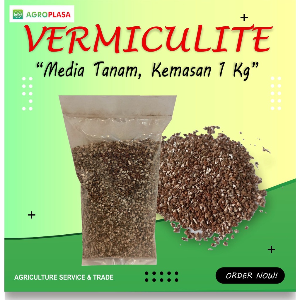 Jual Vermiculite media tanam media tetas incubasi telor kemasan 1kg ...