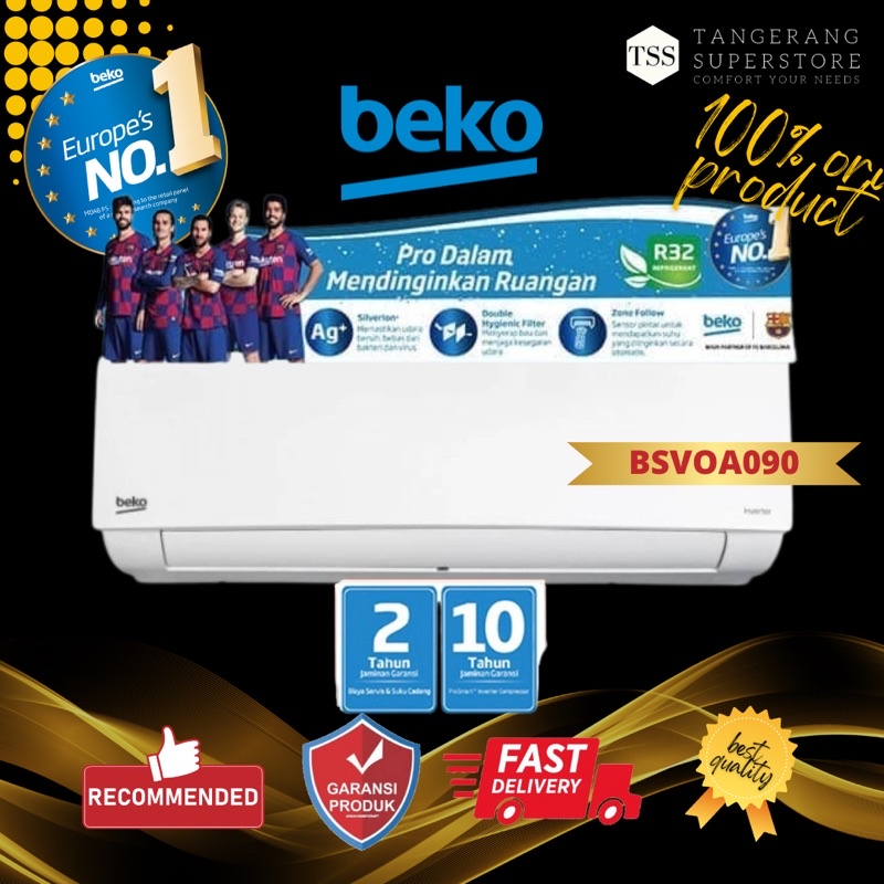 Jual BEKO AC 1 PK BSVOG-090 BSVOG091 BSVOG 090 PRO SMART INVERTER 1PK ...